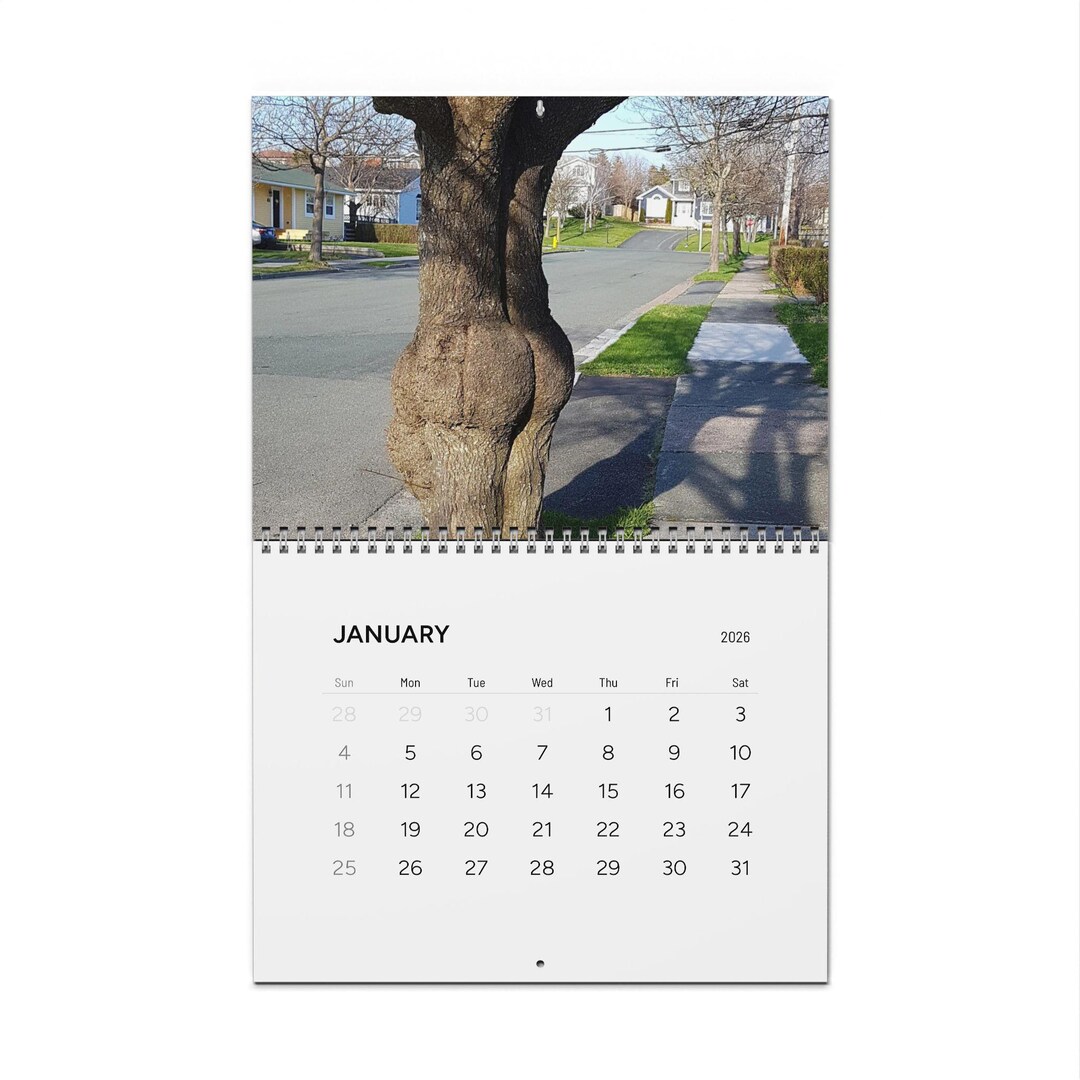 Natures Butt 2026 Calendar, Bum Calendar, Funny Calendar, Gag Gifts ...