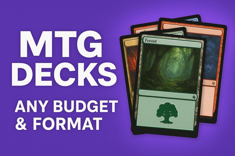 Custom Built MTG Deck - Etsy