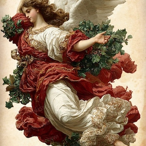 Vintage Angel Artwork – Retro Heavenly Digital Postcards, 8.5×11 - Etsy