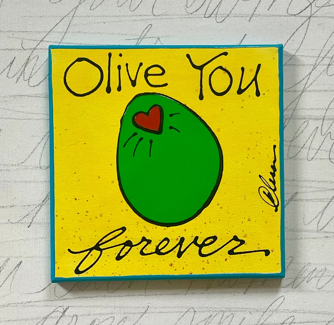 Olive You Forever - Etsy