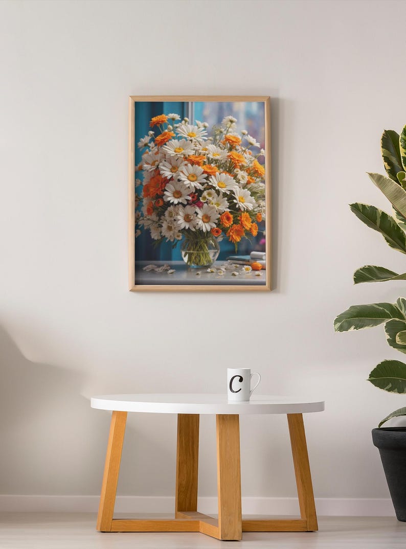 Modern Daisies Bouquet | Soft City Life Color Accents | Elegant Floral ...