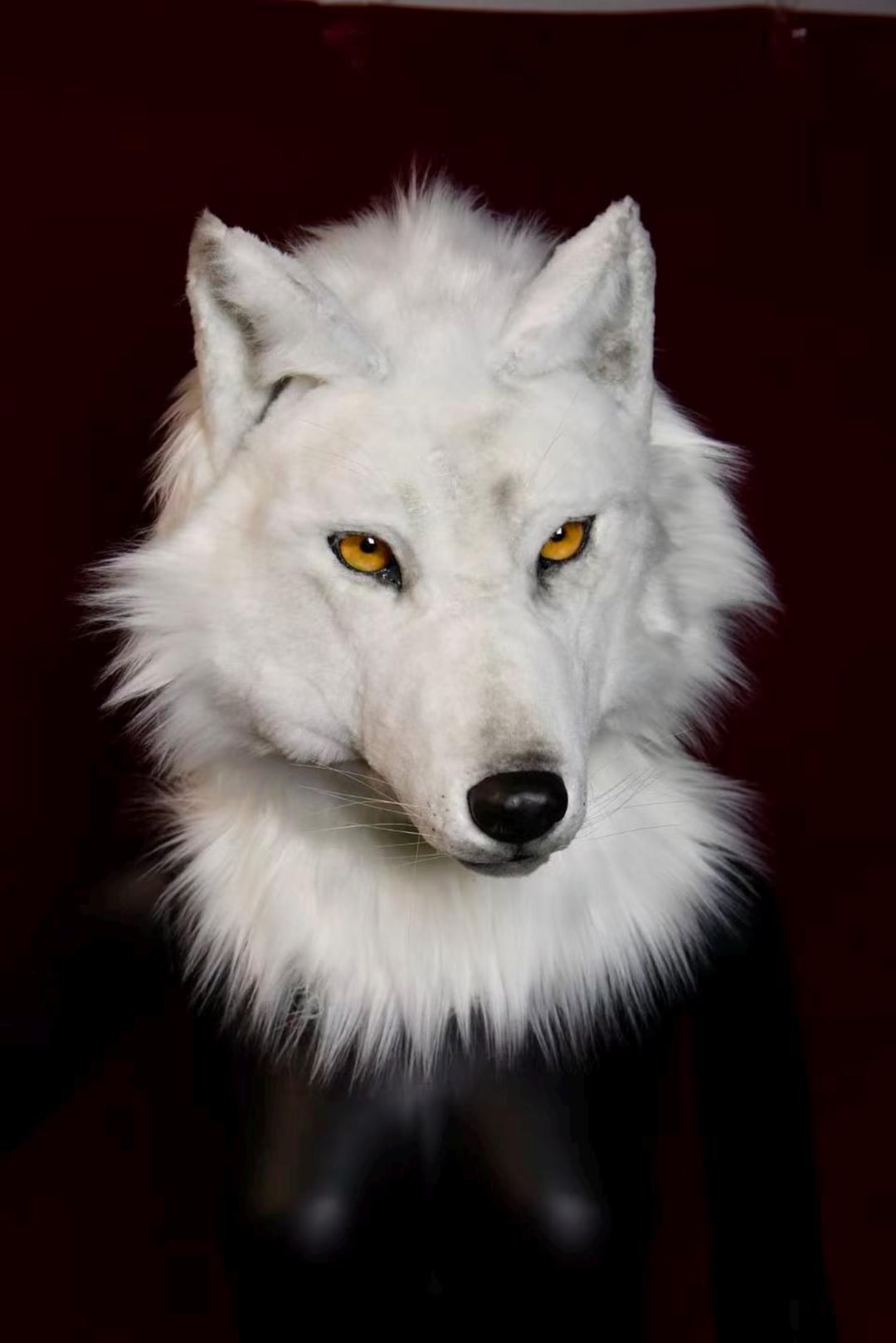 Movable Jaw, Wolf Head Realistic Fursuit Headpiece, Cosplay Mask ...