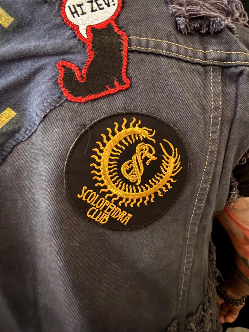 Scolopendra Club Patch - Dungeon Crawler Carl Original Fan Art! - Etsy