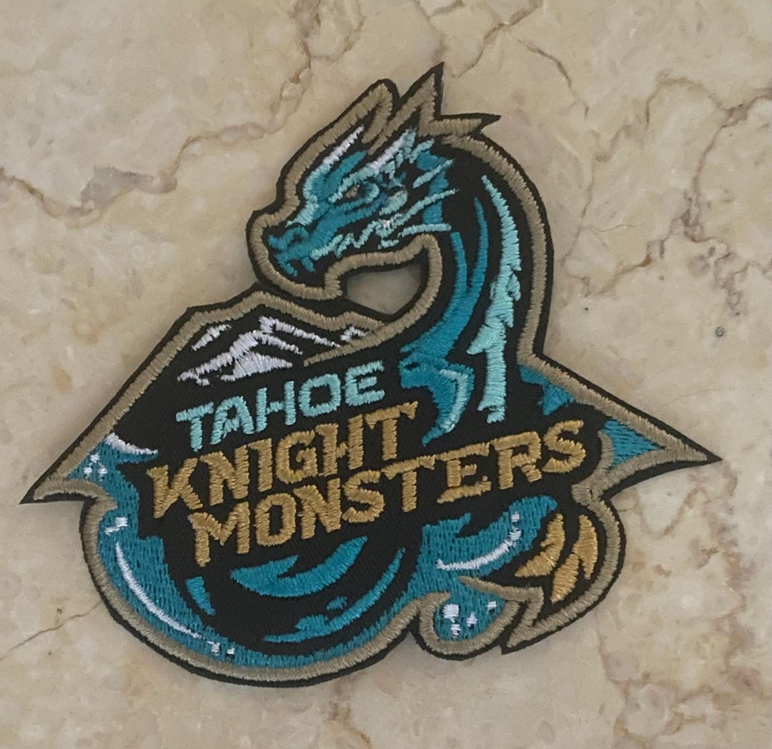 Tahoe Knight Monsters ECHL Main Logo Patch. Beautiful Embroidered Patch ...