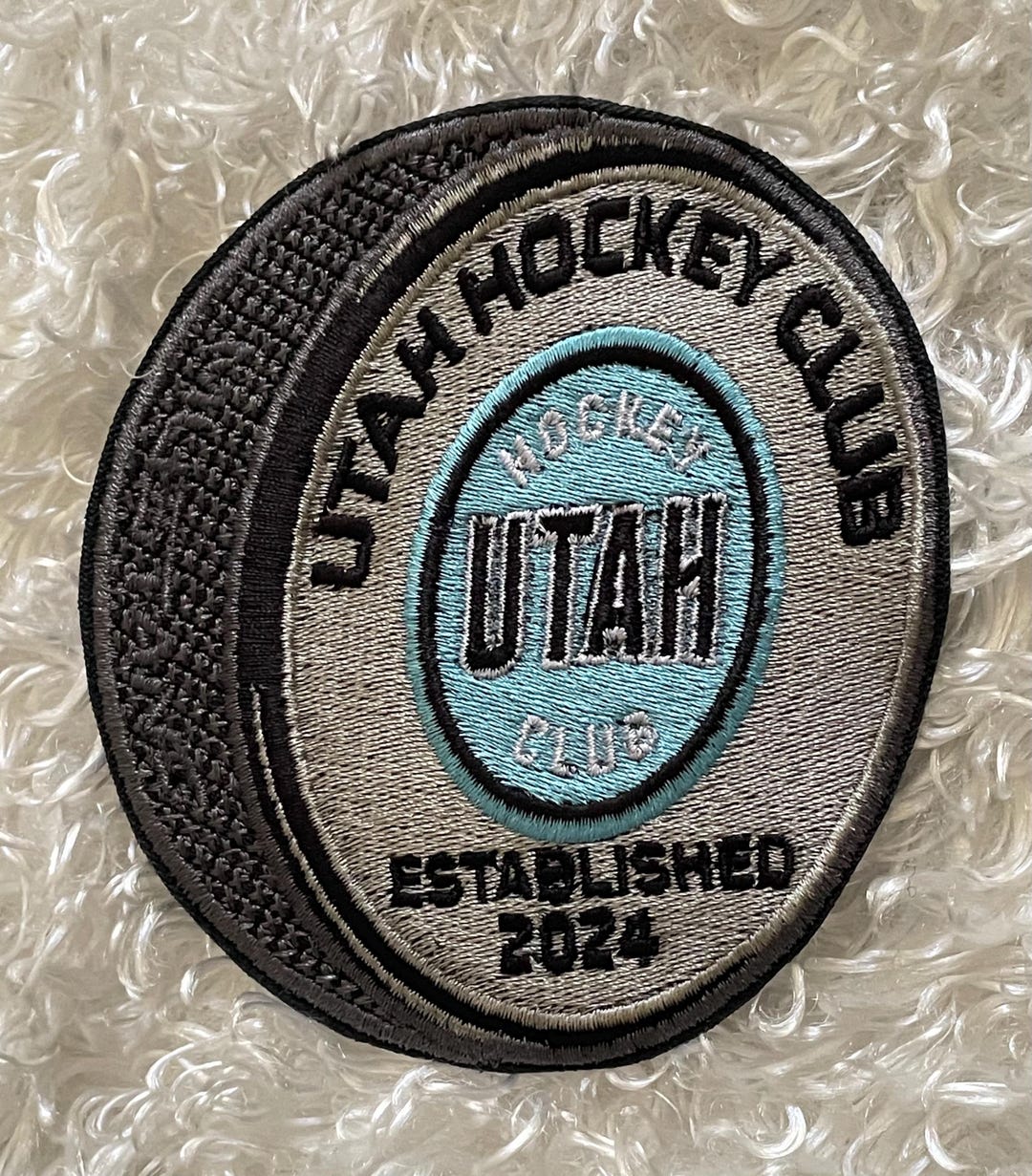 Utah Hockey Club Innaugal Year Season Puck Patch. MADE IN AMERICA - Etsy