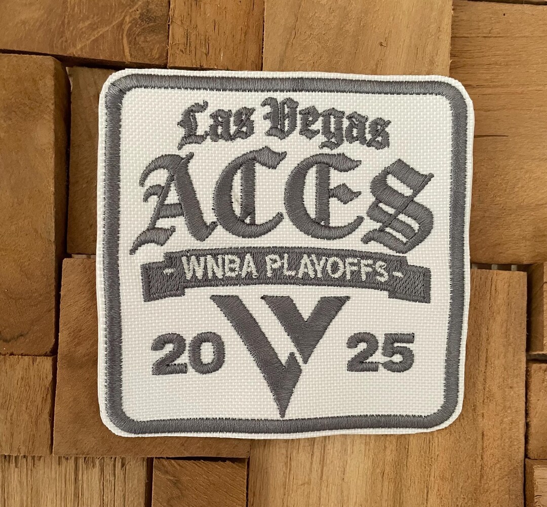 Las Vegas Aces WNBA 2025 Playoffs Patch. 3-3/4”-x 3-3/4” *limited ...