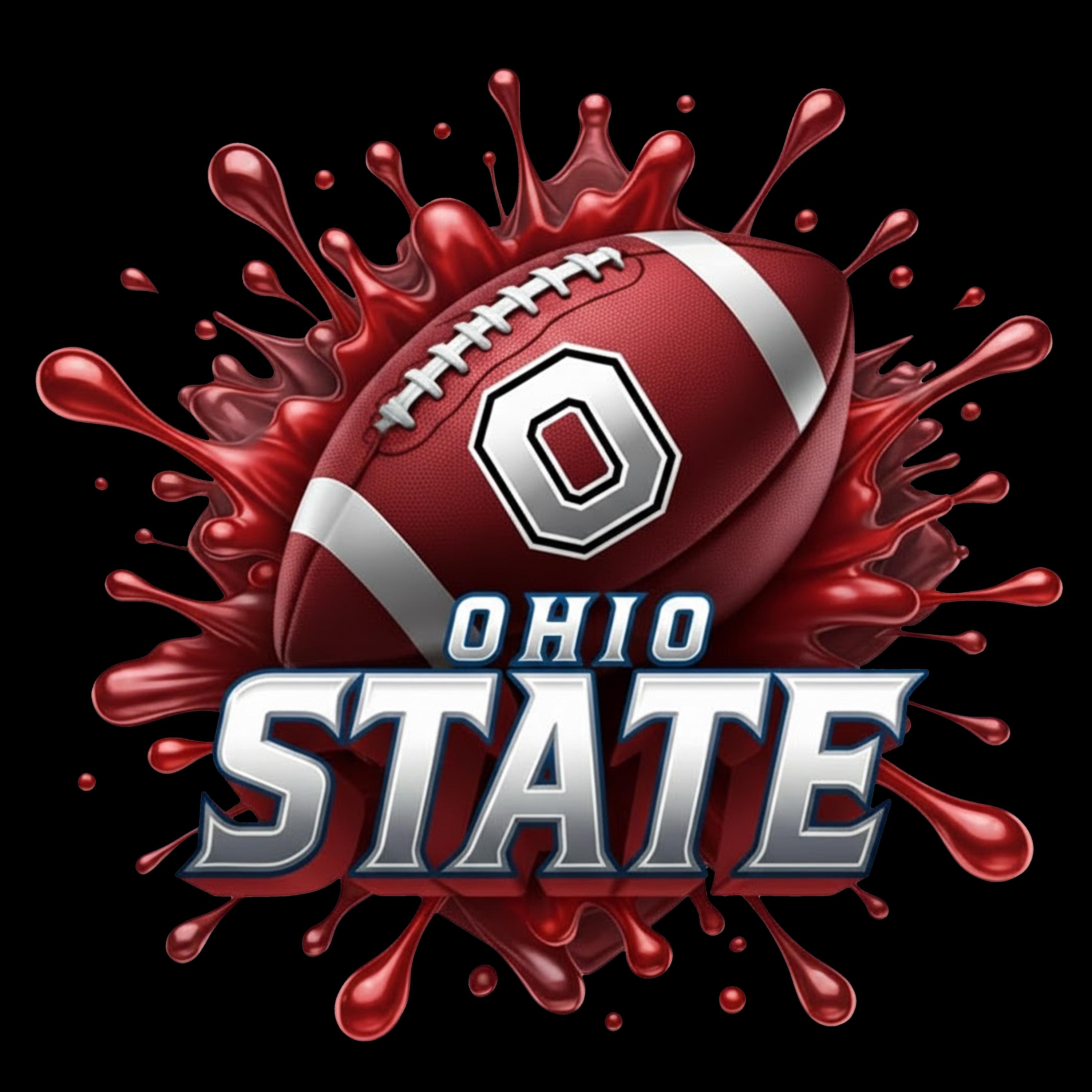 Football Splash Art PNG, Red Paint Burst Sports , College Football ...
