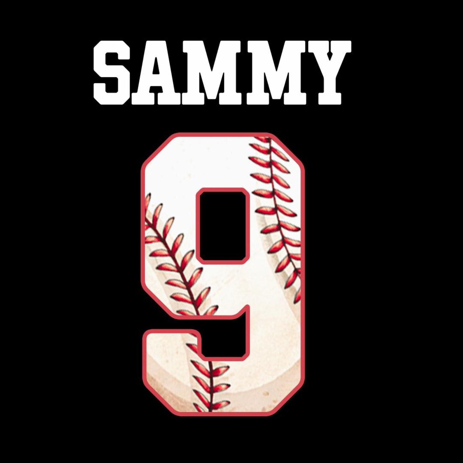 Vintage Baseball Number 9 Png Graphic Design, Baseball Player Jersey ...