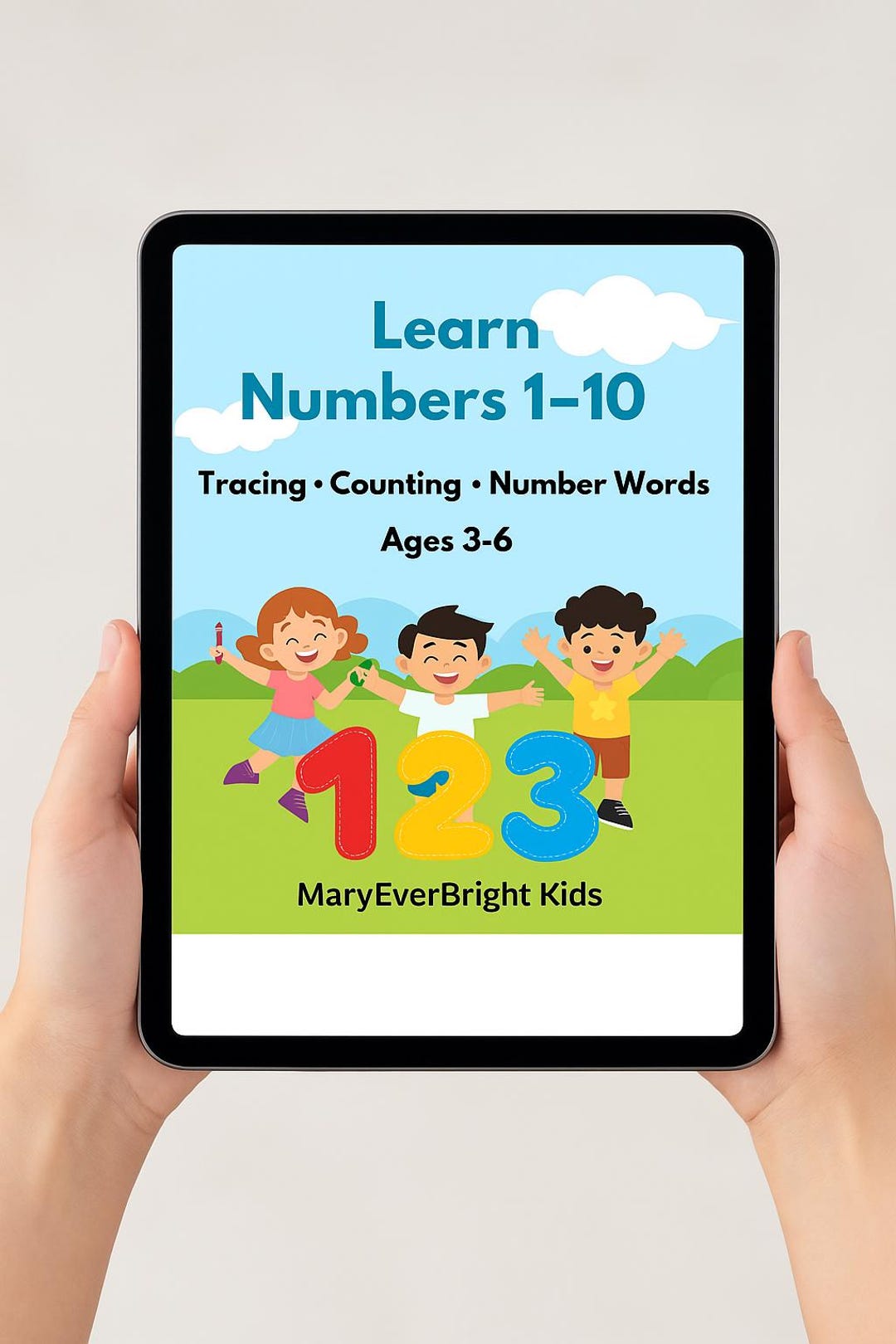 Learn Numbers 1-10 Printable Workbook | Number Tracing Worksheets ...