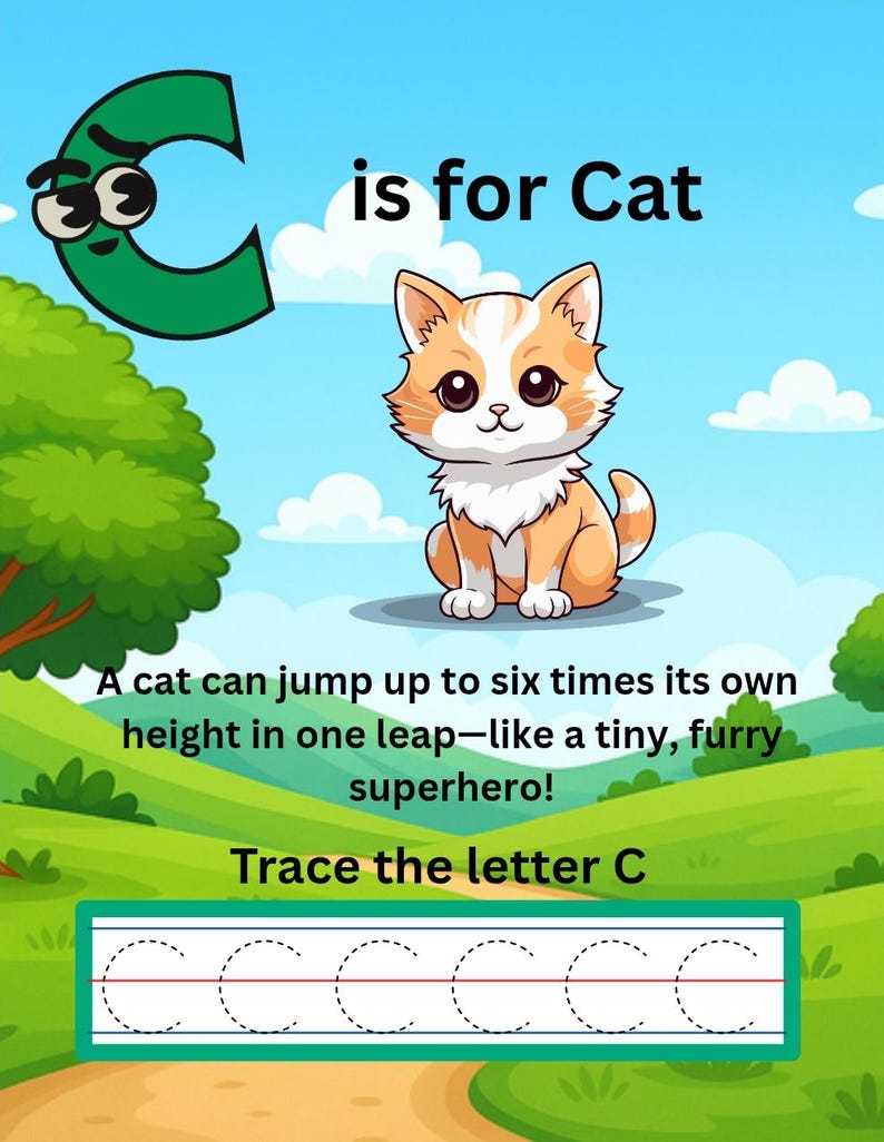 ABC Animal Kingdom Alphabet Tracing Workbook | 26 Animal Letters | Kids ...