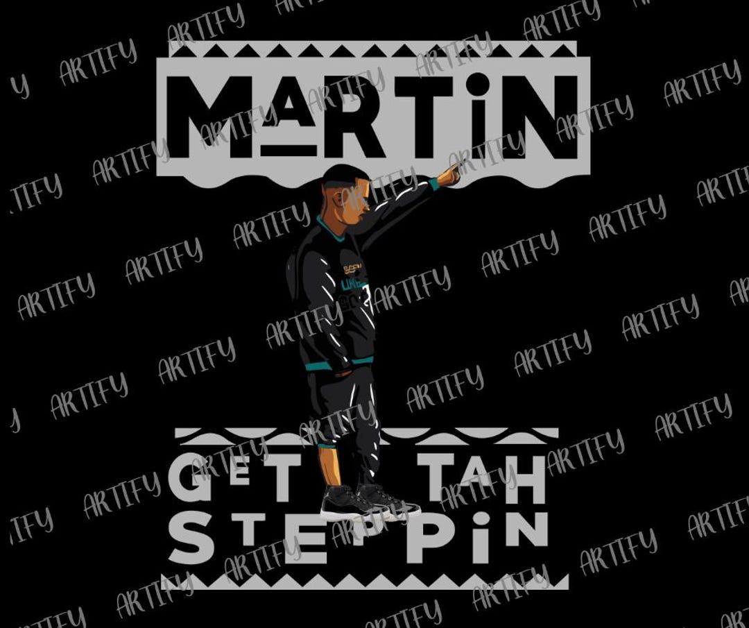 Martin Get Ta Steppin Retro 90s TV Show Graphic T-shirt Design - Etsy