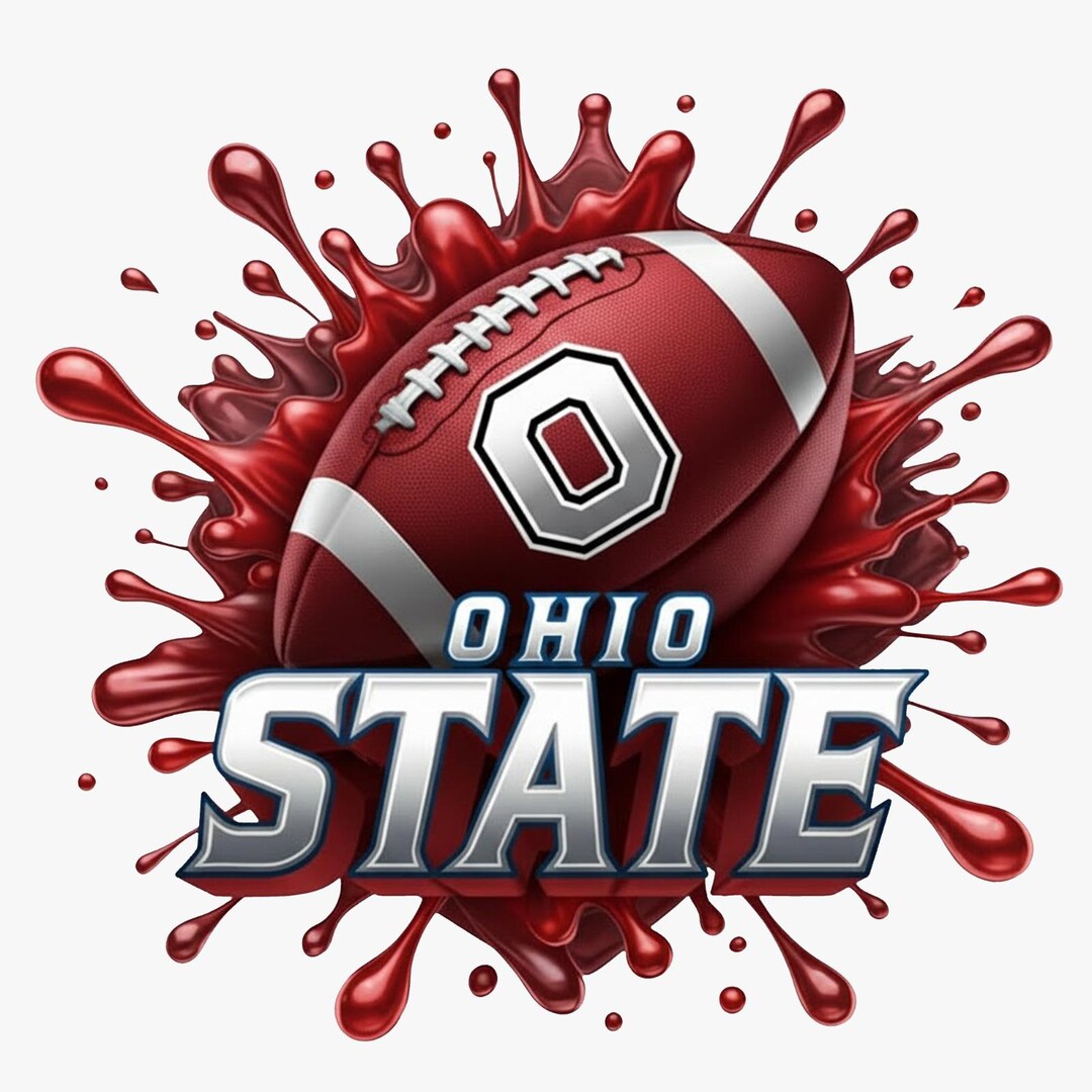 Football Splash Art PNG, Red Paint Burst Sports , College Football ...