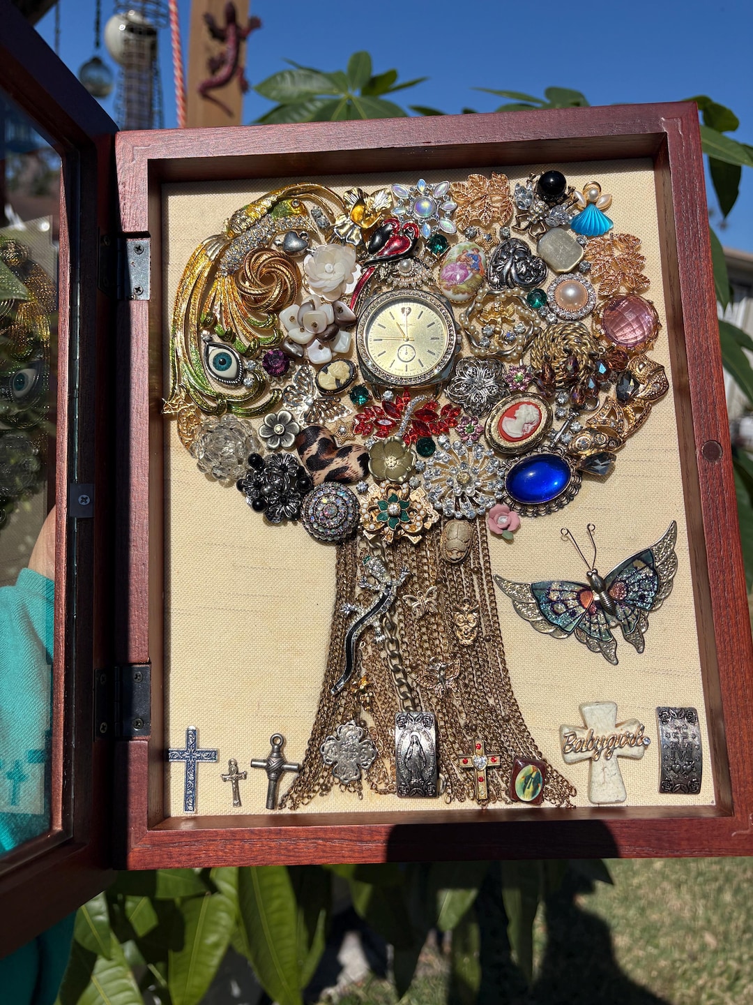 Tree of Life Assemblage of Broken Jewelry - Etsy