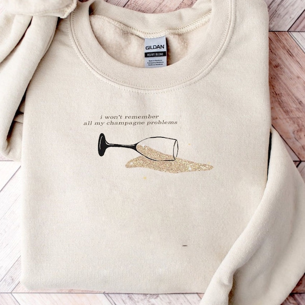 Champagne Problems Poster - Etsy