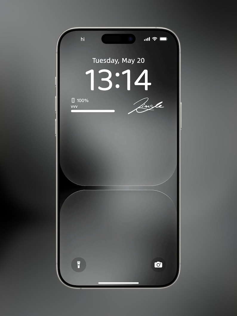 Liquid Glass iPhone Wallpaper Pack | Abstract Gradient Lock Screen ...