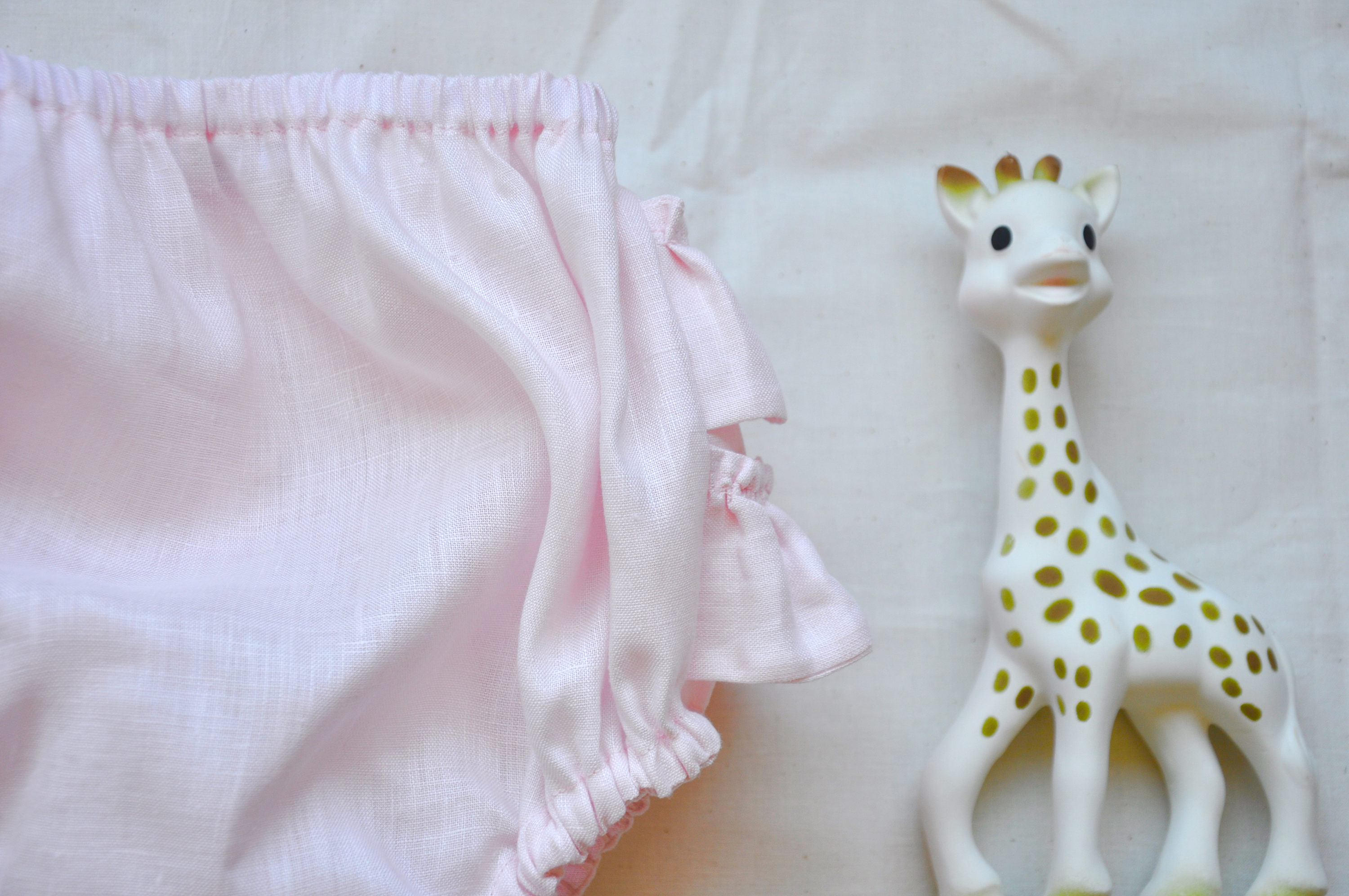 Linen Bloomers With Ruffle Bottom - Etsy