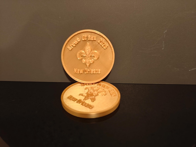 Customized Mardi Gras Doubloons - Etsy