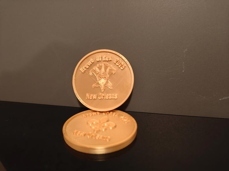 Customized Mardi Gras Doubloons - Etsy