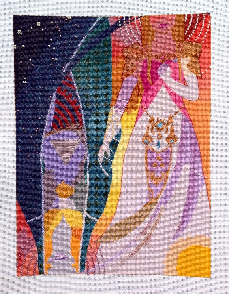 XSTITCH PATTERN Midna and Zelda Tarot Style, the Legend of Zelda ...