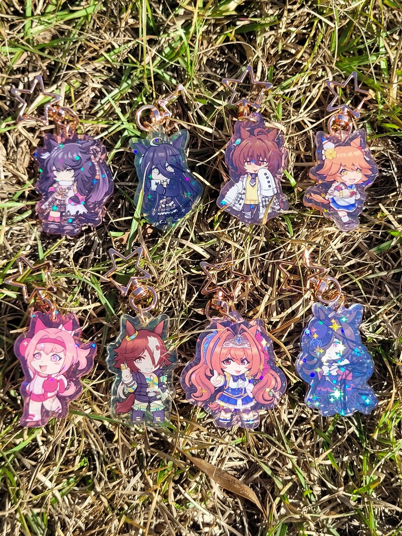 Uma Musume Acrylic Keychains - Etsy