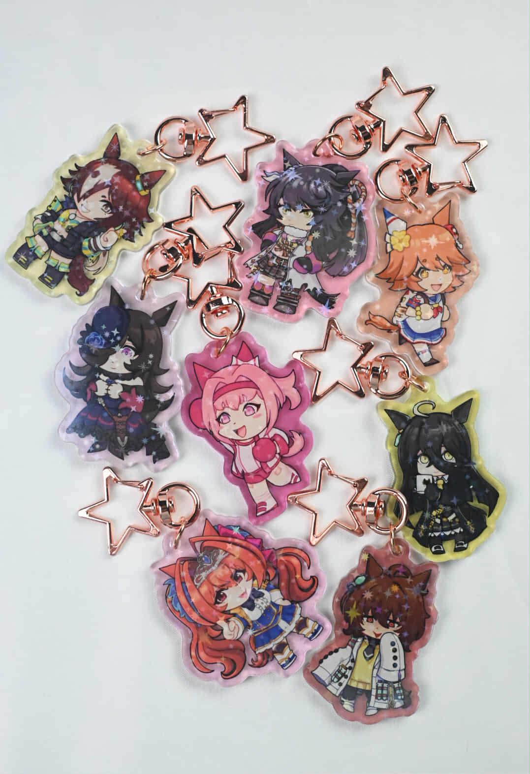 Uma Musume Acrylic Keychains - Etsy