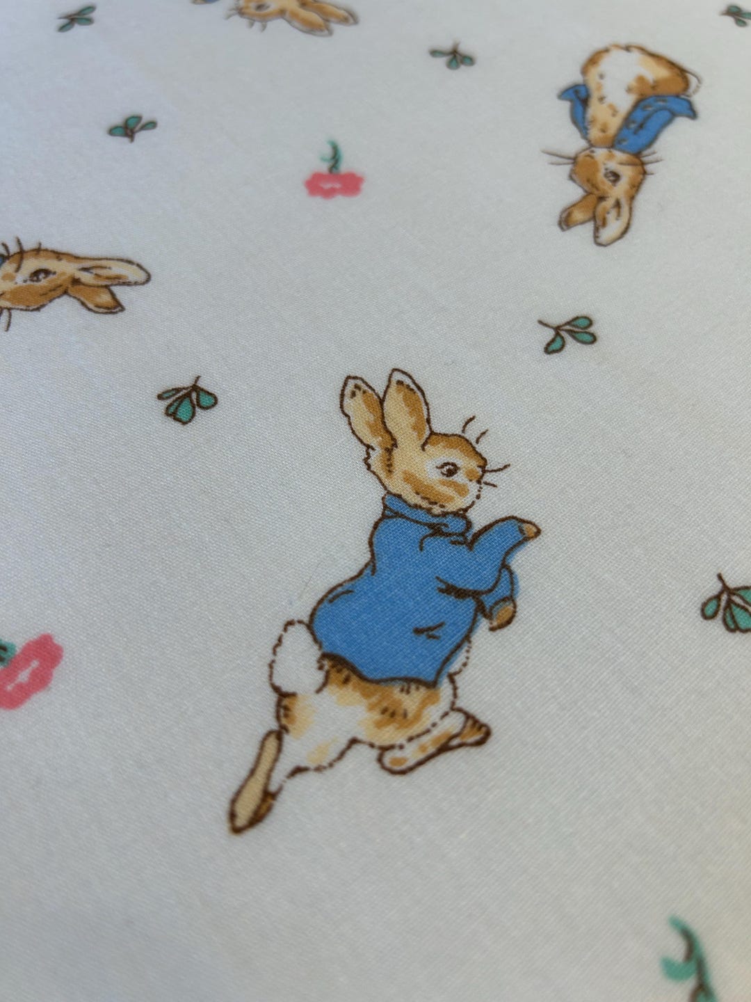 Vintage Beatrix Potter Peter Rabbit Fabric Frederick Warne & Co. 1992 ...