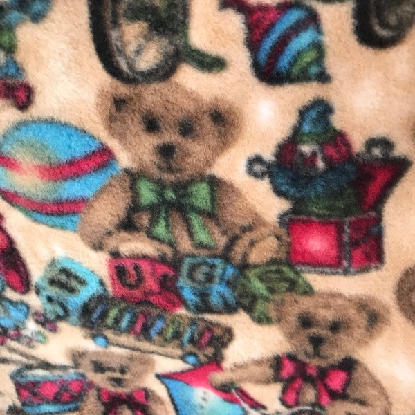 Teddy Bear Fleece - Etsy