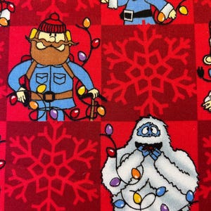 Rudolph the Red Nosed Reindeer Christmas Fabric by VIP Cranston Fabrics ...