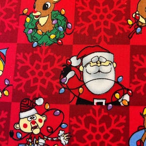 Rudolph the Red Nosed Reindeer Christmas Fabric by VIP Cranston Fabrics ...