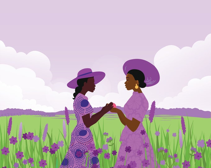 The Color Purple Poster Art Print - Etsy