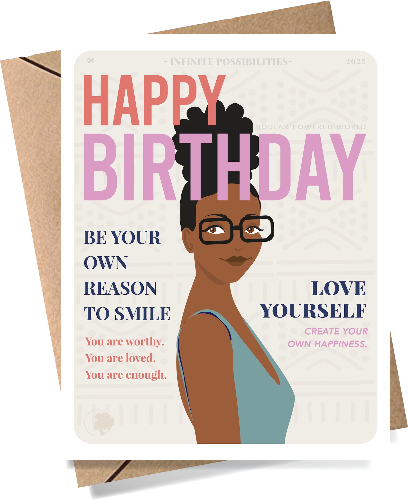 Happy Birthday African American Greeting Card - Etsy