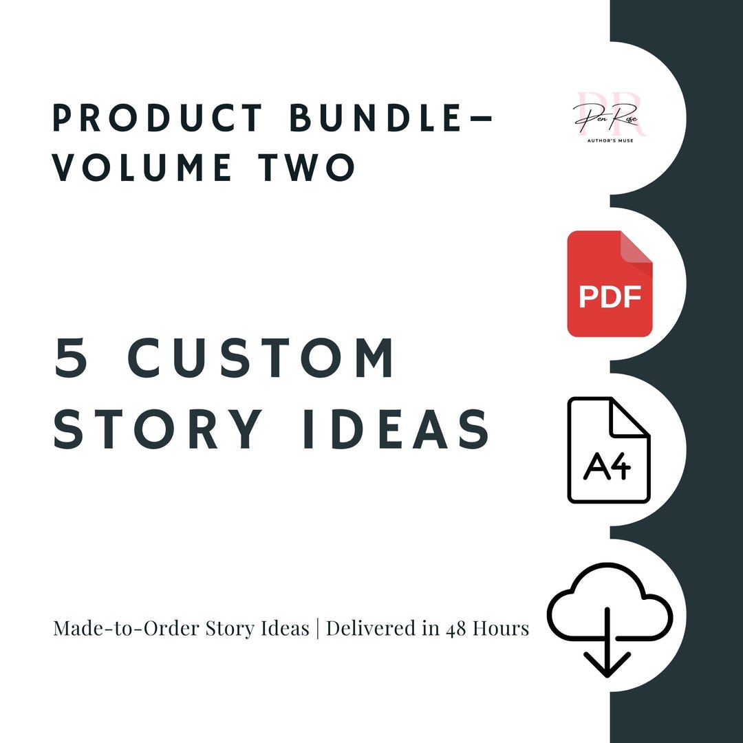 Custom Story Idea Bundle | 5 Made-to-order Plot Concepts | Personalised ...