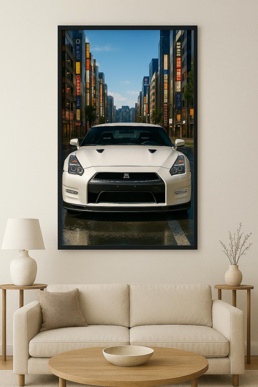 Nissan GT-R R35 Car Poster, Supercar Wall Art (digital Download) - Etsy