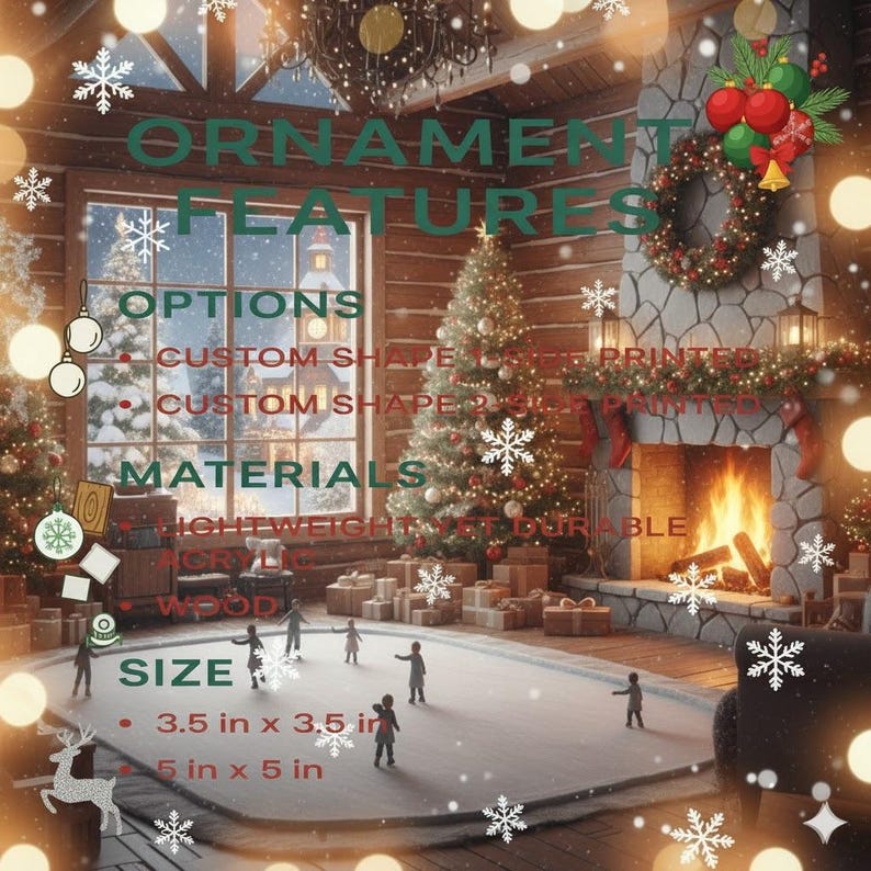 2D Personalized Minecraft Christmas Ornament, Holiday Gift, Funny - Etsy