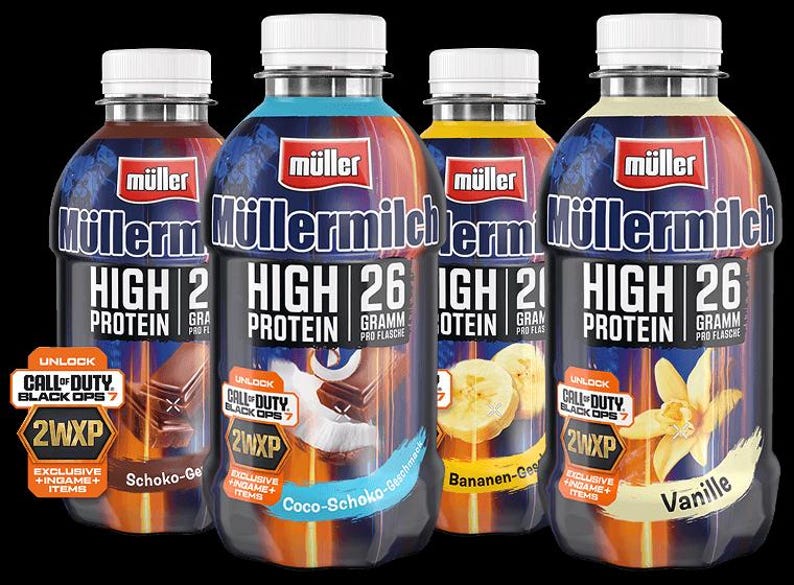 Code Black Ops 7 (BO7) X Muller Milch (MILK) Call of Duty (COD) Rare ...
