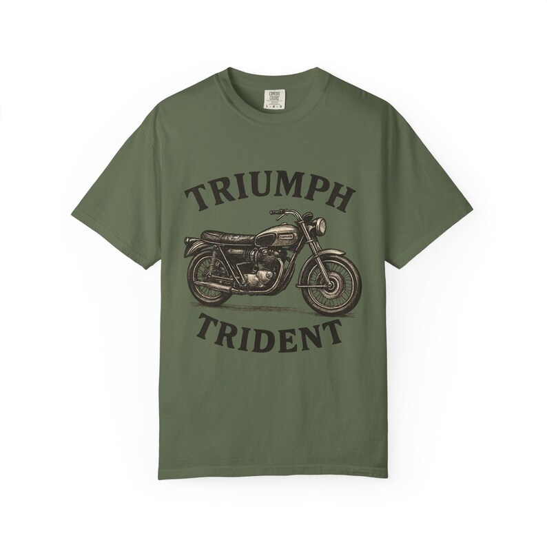 Triumph Trident Motorcycle T-shirt | Vintage Bike Graphic - Etsy Canada