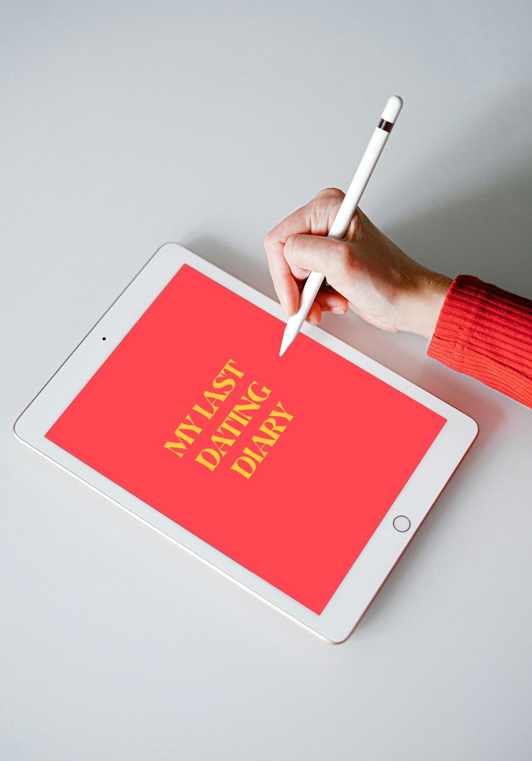 Digital Dating Diary | Digital PDF for Goodnotes, Notability & Print - Etsy