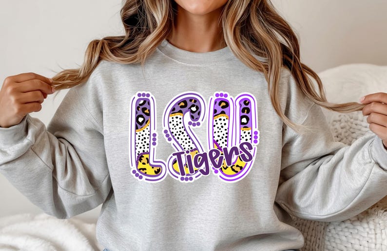 LSU Tigers Game Day PNG (digital Download) - Etsy