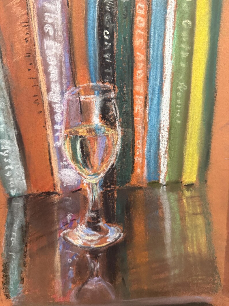 Vintage Pastel Still Life Painting - Etsy Canada