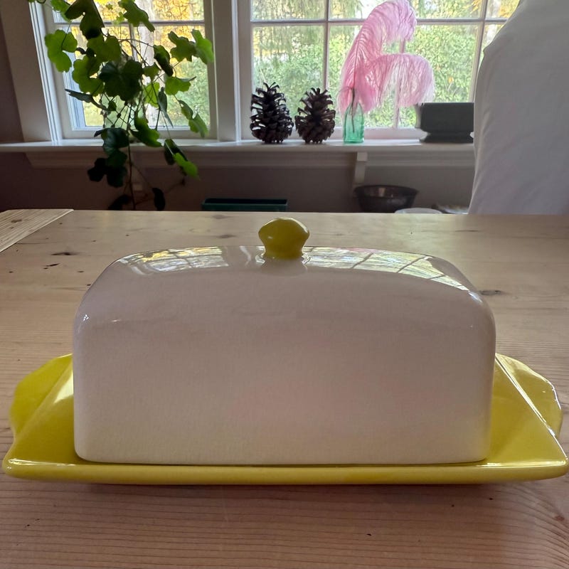 Cottage Style Butter Dish - Etsy