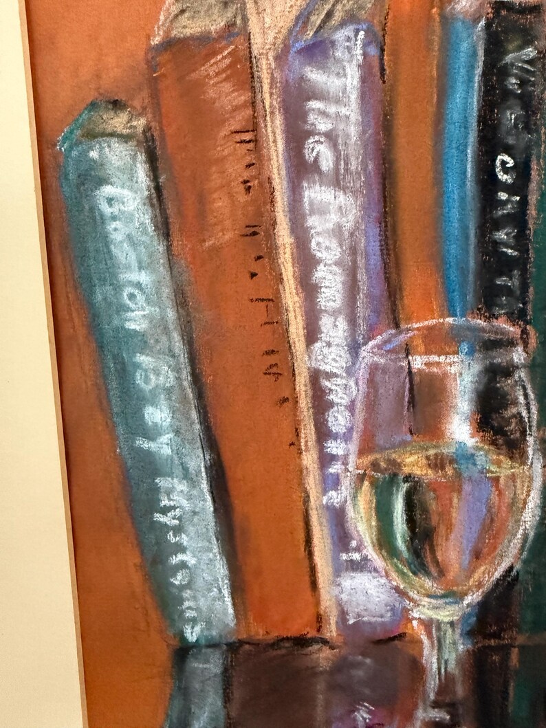 Vintage Pastel Still Life Painting - Etsy Canada