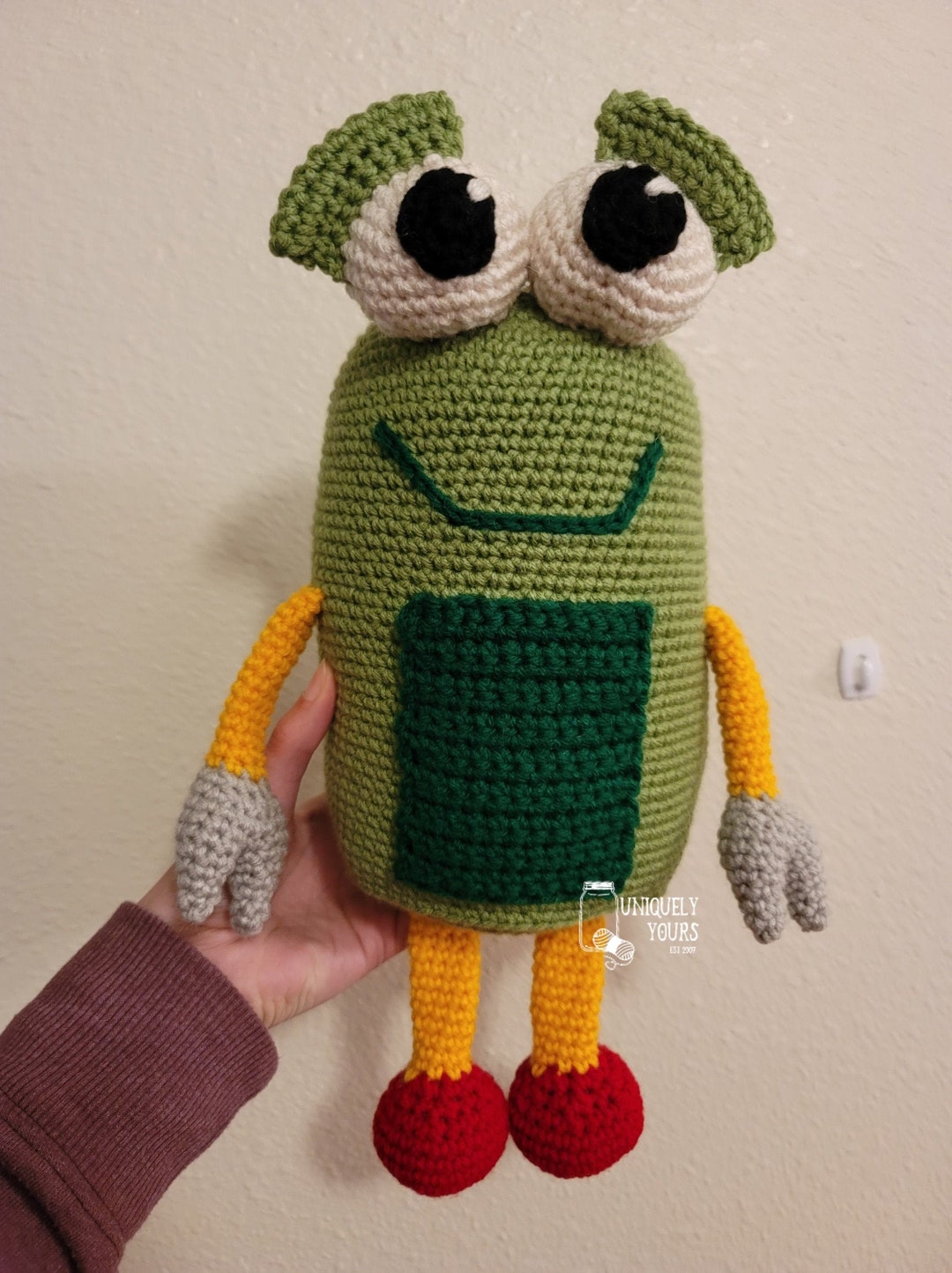 Green Storybot Digital Pattern - Etsy