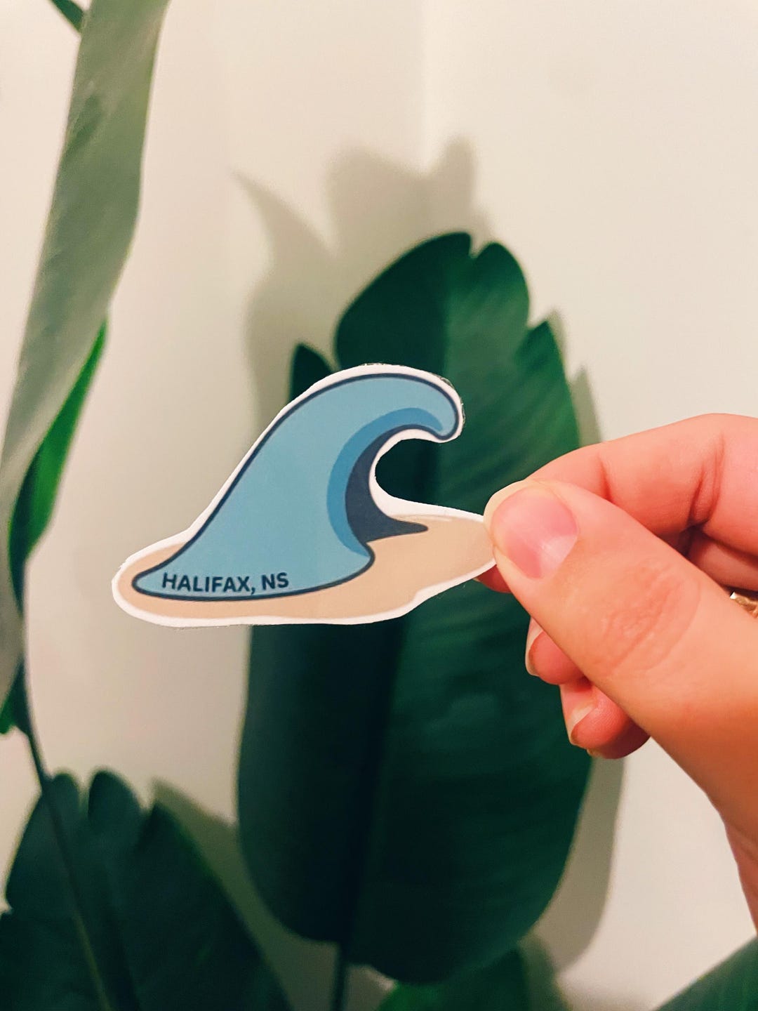Halifax Wave Sticker - Etsy