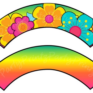 INSTANT DOWNLOAD - Printable - Cinco De Mayo Cupcake Toppers & Wrappers ...