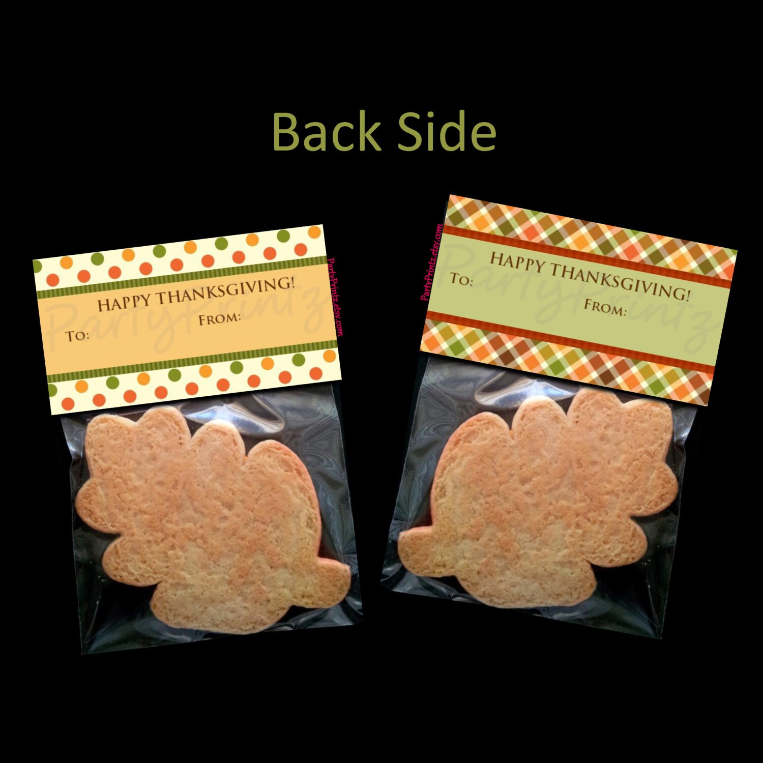 INSTANT DOWNLOAD - Thankful You're My Friend - Treat Bag Toppers - Fall ...