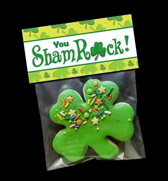 INSTANT DOWNLOAD - Printable Treat Bag Toppers - St. Patrick's Day ...