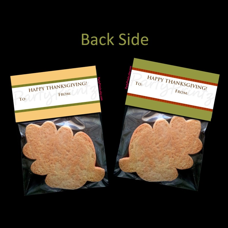 INSTANT DOWNLOAD - Thankful You're My Teacher - Treat Bag Toppers ...