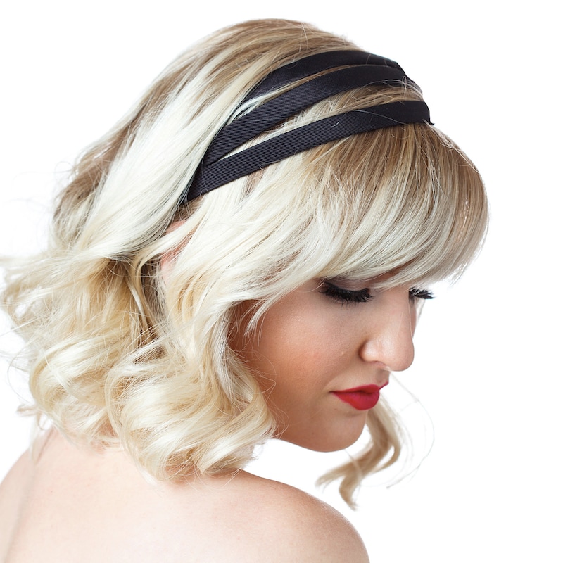 Ribbon Headband - Etsy