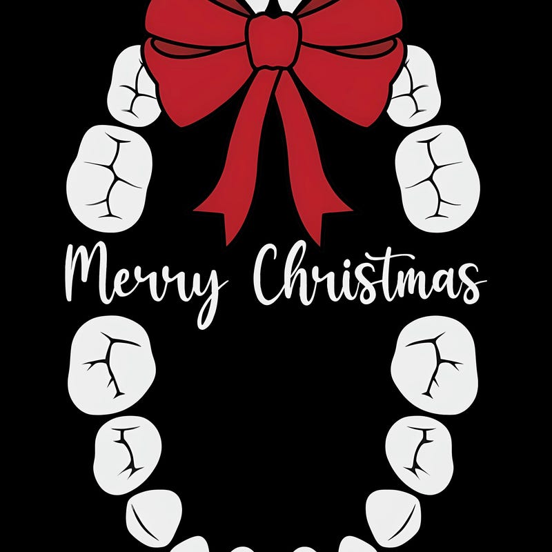 Christmas Tooth Print Dtf - Etsy