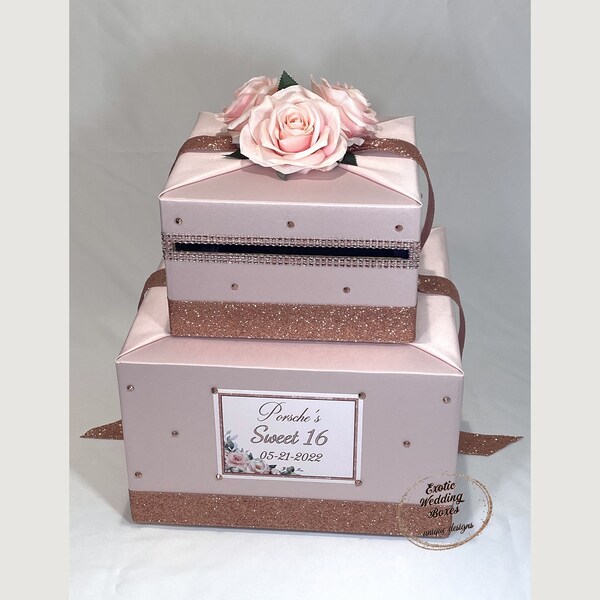 Quinceanera Card Box - Etsy